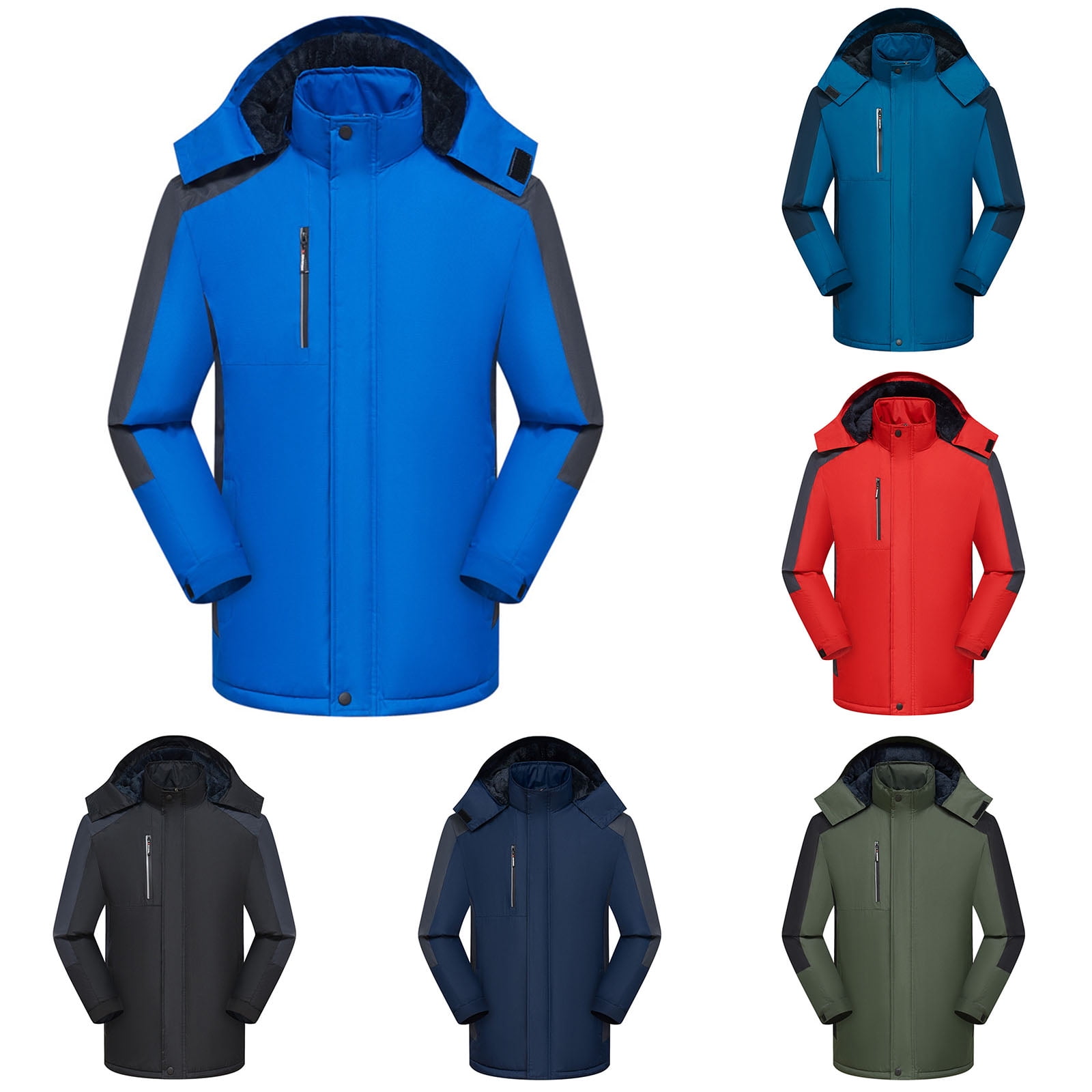 CZSCPDAW Elegant Winter Ski Snow Jacket Mountain Water-Proof Windproof ...