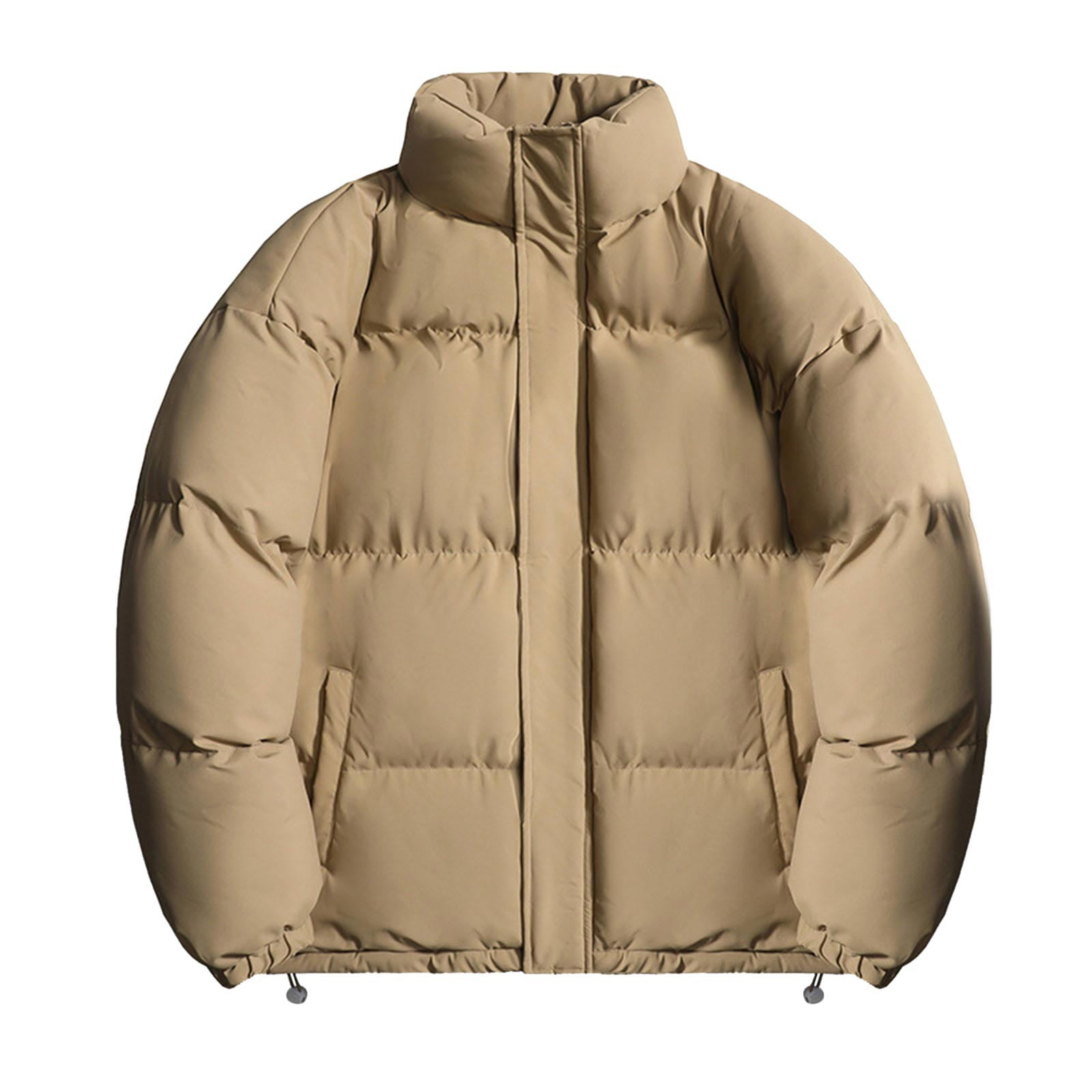 CZSCPDAW Men's Insulated Fleece Jackets Thermal Coats Mens Cotton ...
