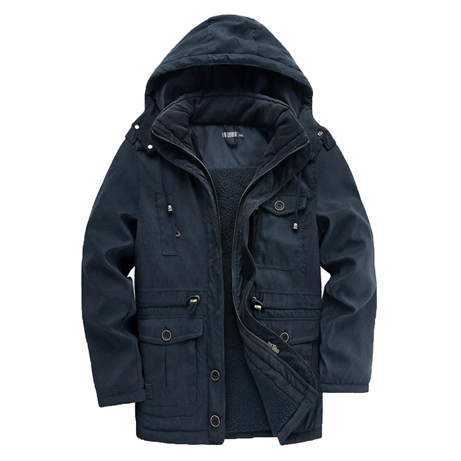 CZSCPDAW Men's Lightweight Hooded Rain Jacket Outdoor Raincoat Jacket ...