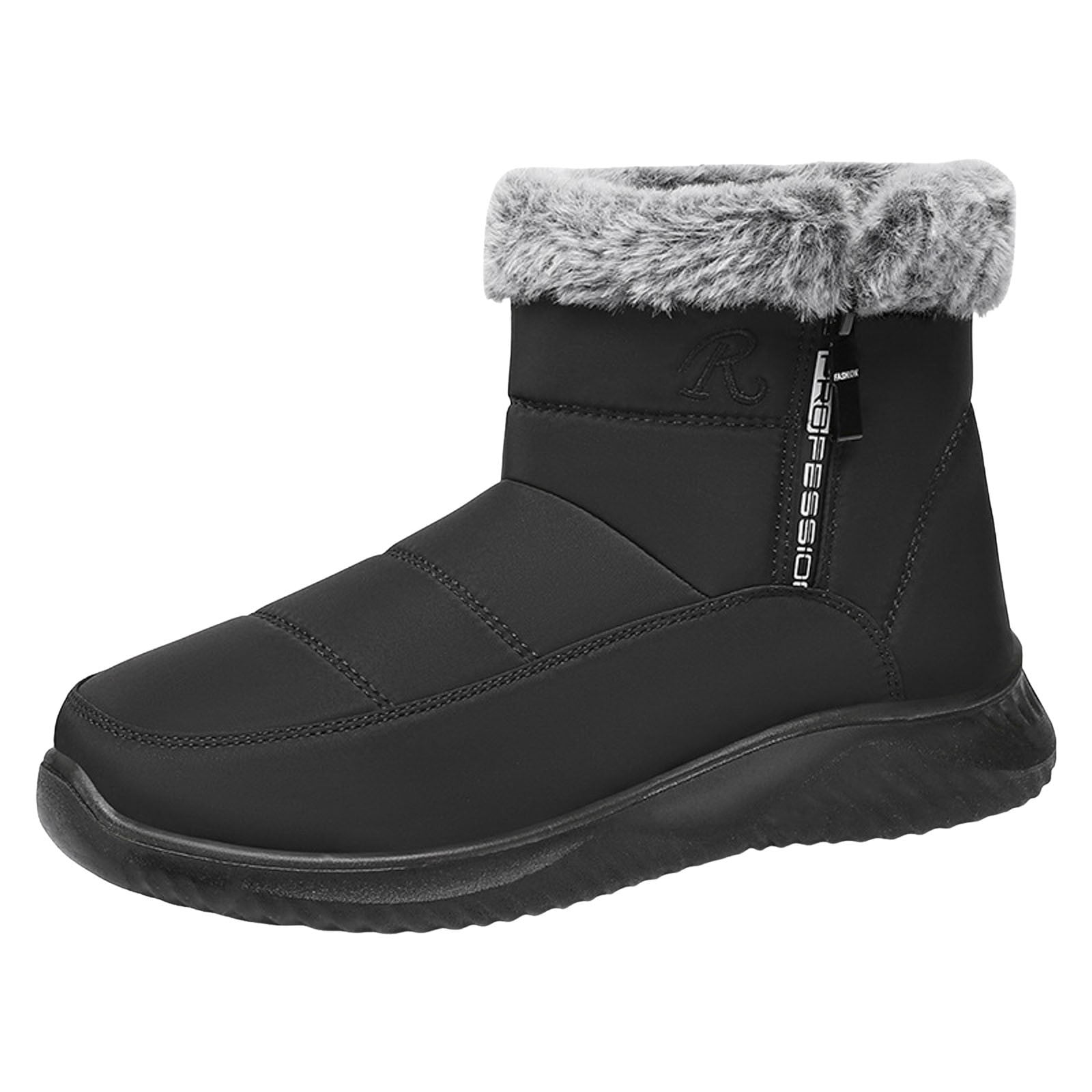 CZSCPDAW Winter Boots Snow: No Slip Winter Boot Ankle Outdoor ...