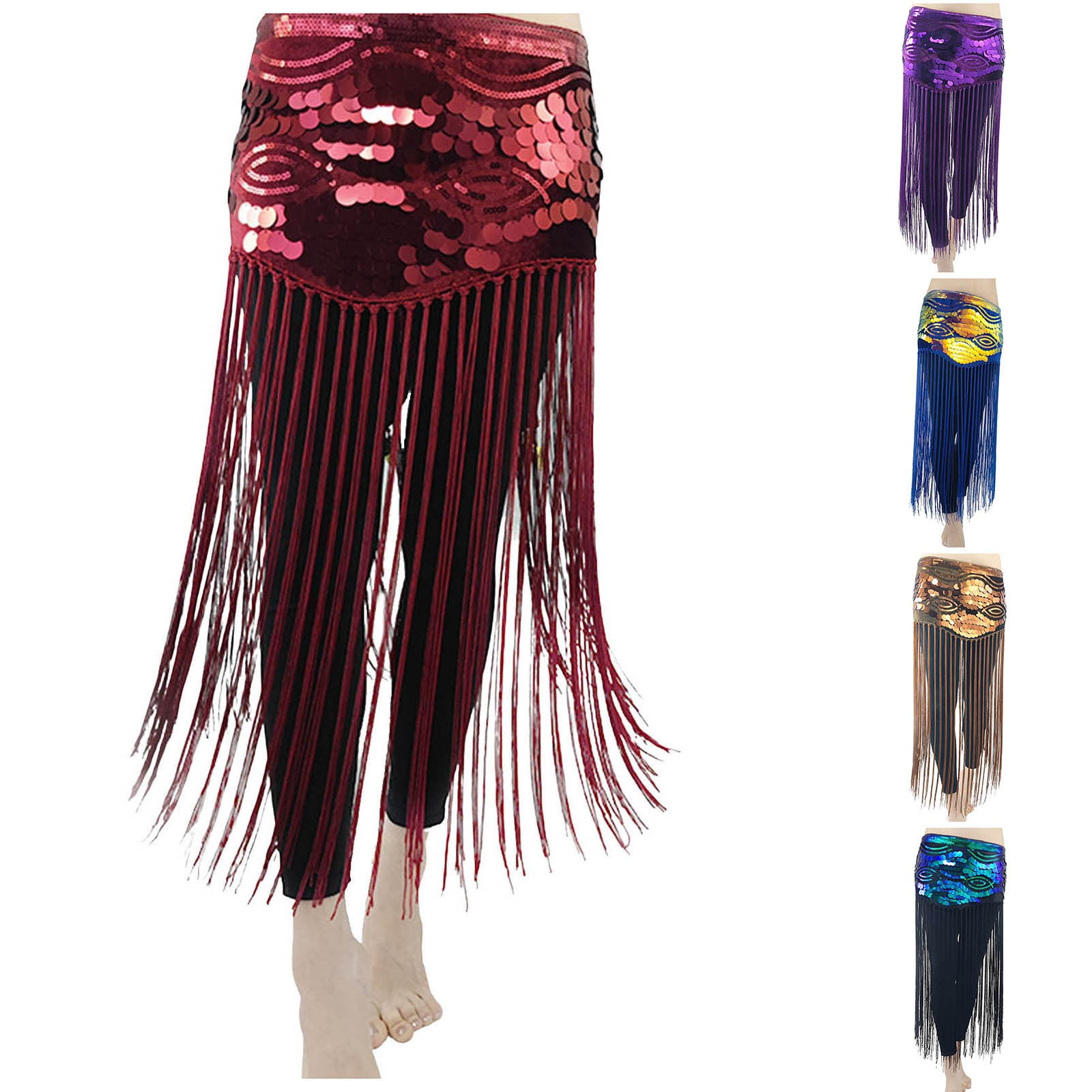 CZSCPDAW Women's Basic Versatile Stretchy Flared Casual Mini Skirt ...