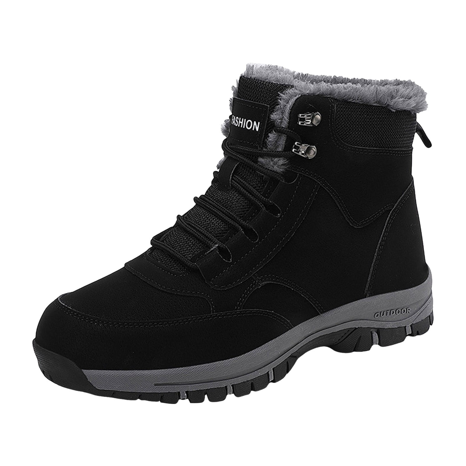 CZSCPDAW Women's Platform Mini Boots Short Ankle No Slip Boot Velvet ...