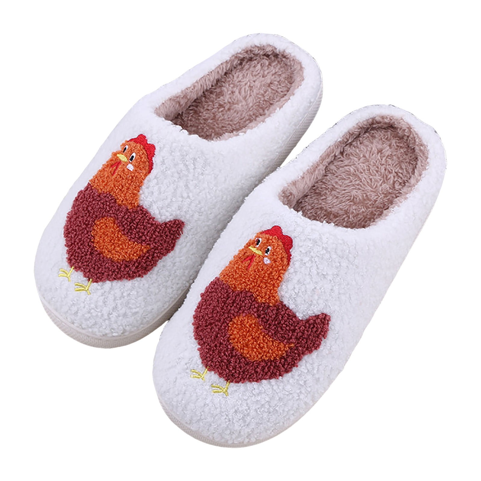 CZSCPDAW Women's Slippers Slip On Warm Home Shoes Breathable Women ...
