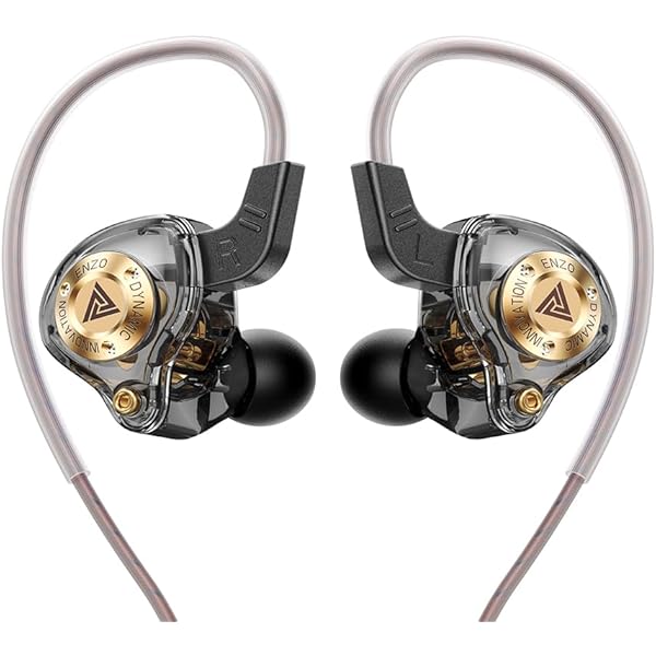 CZWired Gaming Headphones IEM Earphones with 1DD，QKZ ENZO in Ear ...
