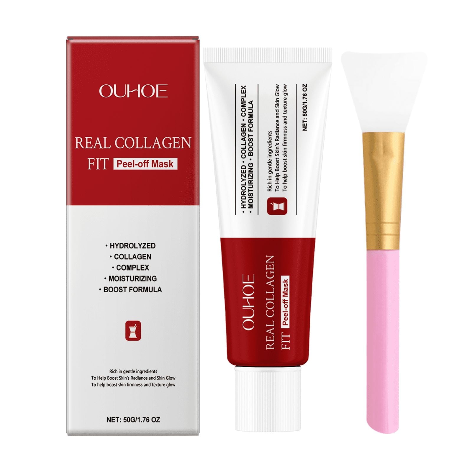 CZXCZ Collagen Tearing Mask (Including Tools) Nourishing Moisturizing ...
