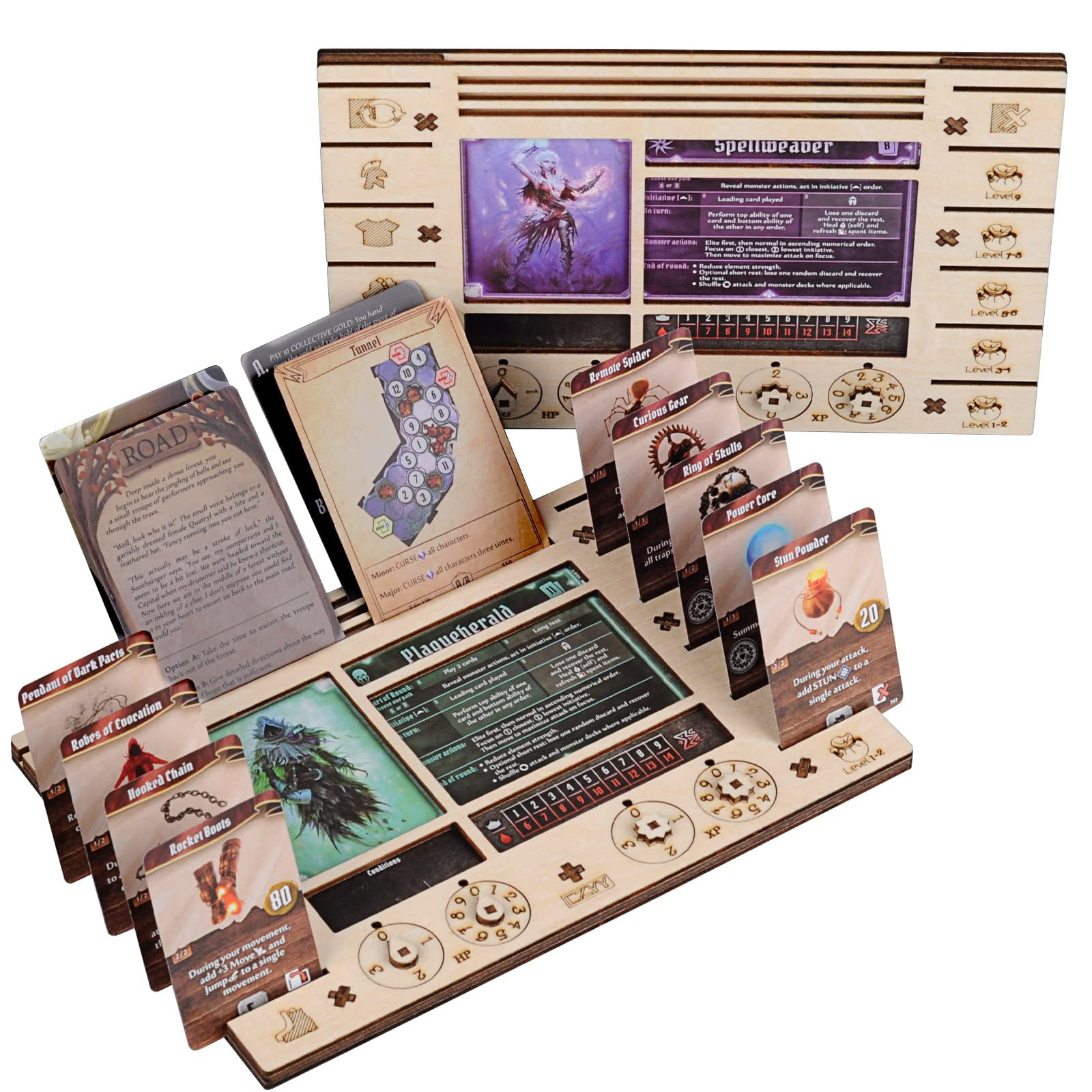 CZYY Gloomhaven/Frosthaven Player Character KEF16 Dashboard with HP ...