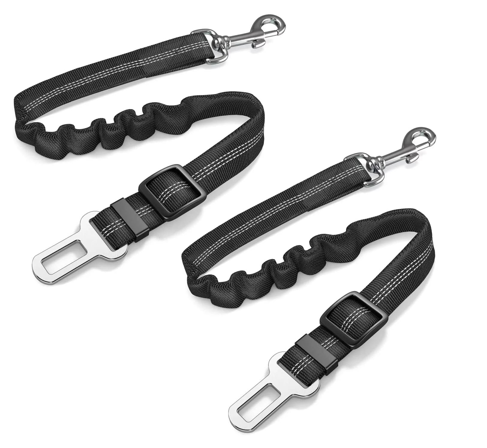 CZZY Adjustable Dog Seat Belt for Vehicles - Nylon Pet Car Seat Harness ...