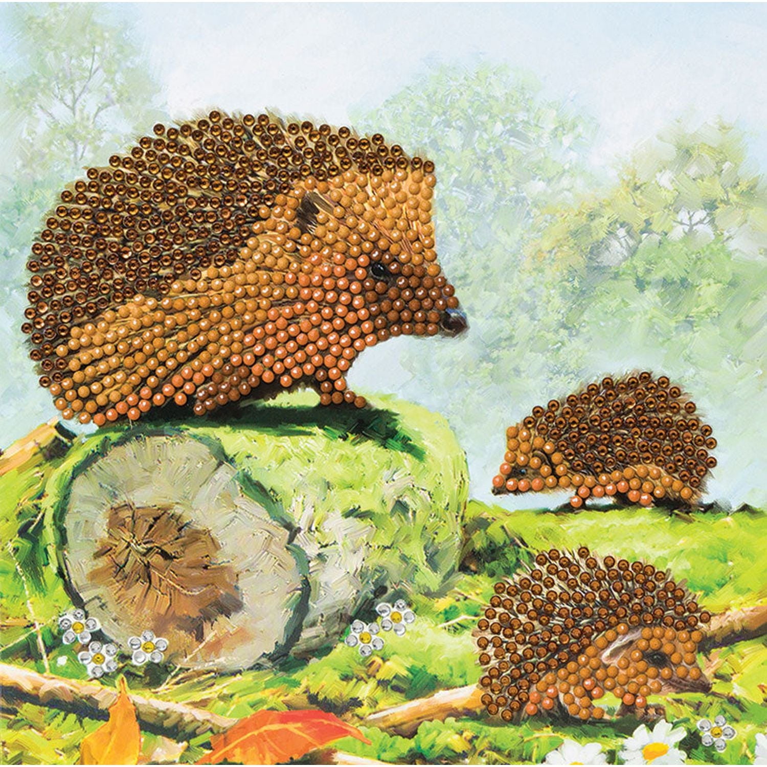 Ca Card - Happy Hedgehogs - Walmart.com