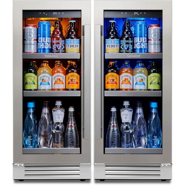 Ca'Lefort 30 inch Freestanding Beverage Refrigerator, Beer Glass Cooler ...
