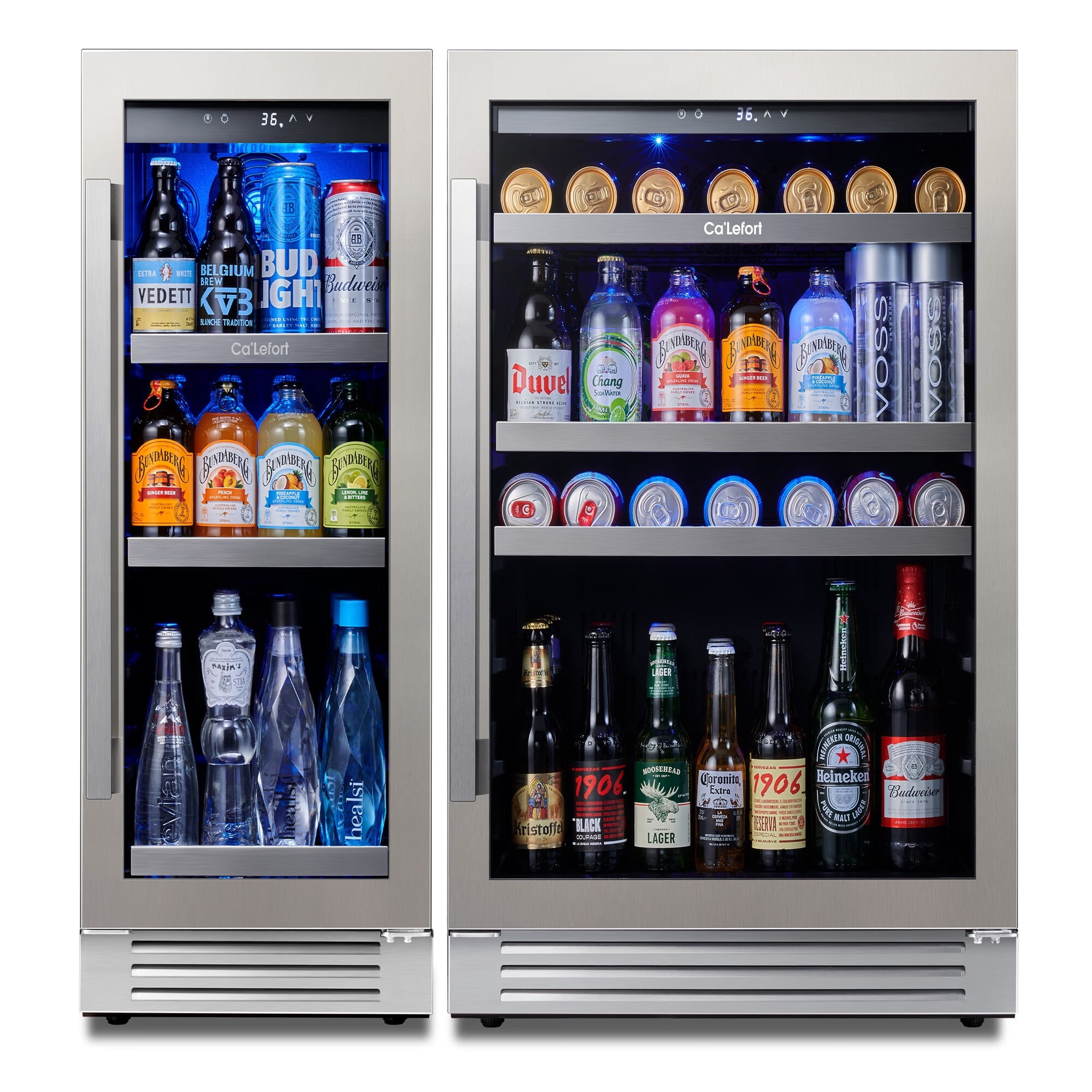 Ca'Lefort Beverage Refrigerator,240 Cans Beverage Fridge Cooler with ...