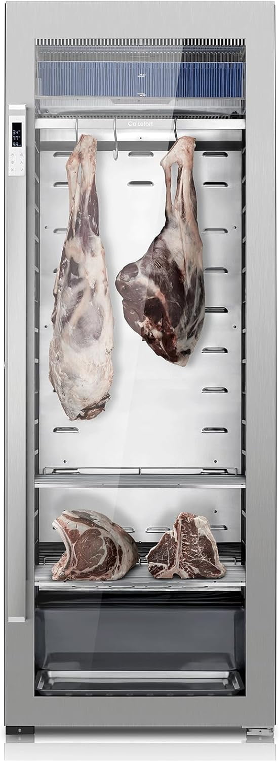 Ca'lefort Dry Aging Fridge for Steaks,Dry Age freezer with Dual-Layer ...