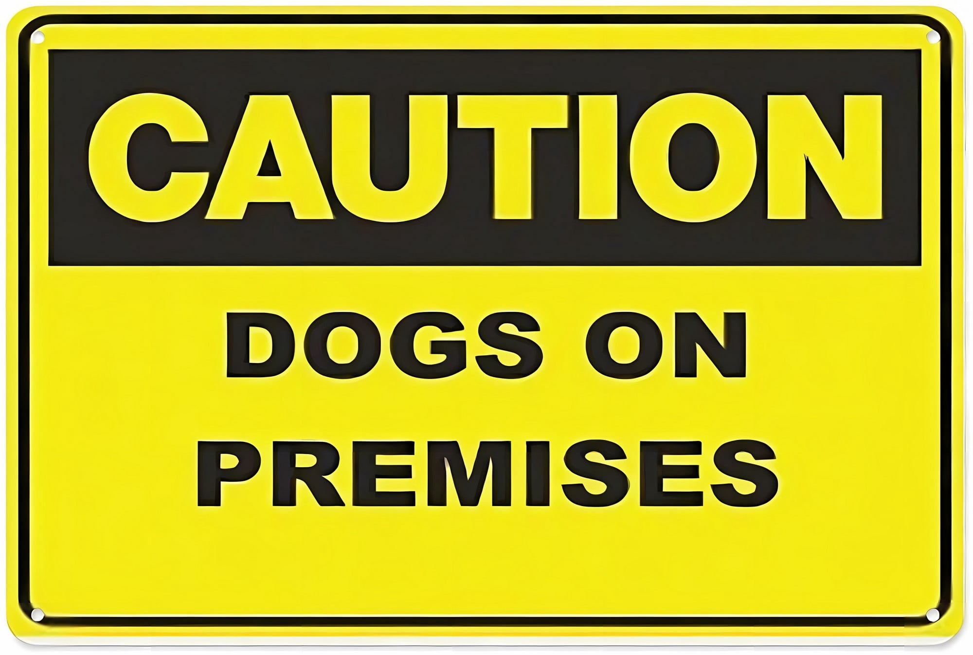 Ca50 Of Safety Caution Dogs On Premises Warning Tin Sign 8