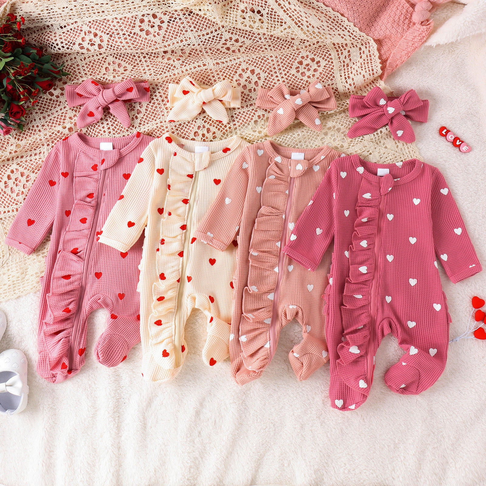 CaComMARK PI Baby Bodysuit Onesie One Piece Newborn Home Outfit Long ...