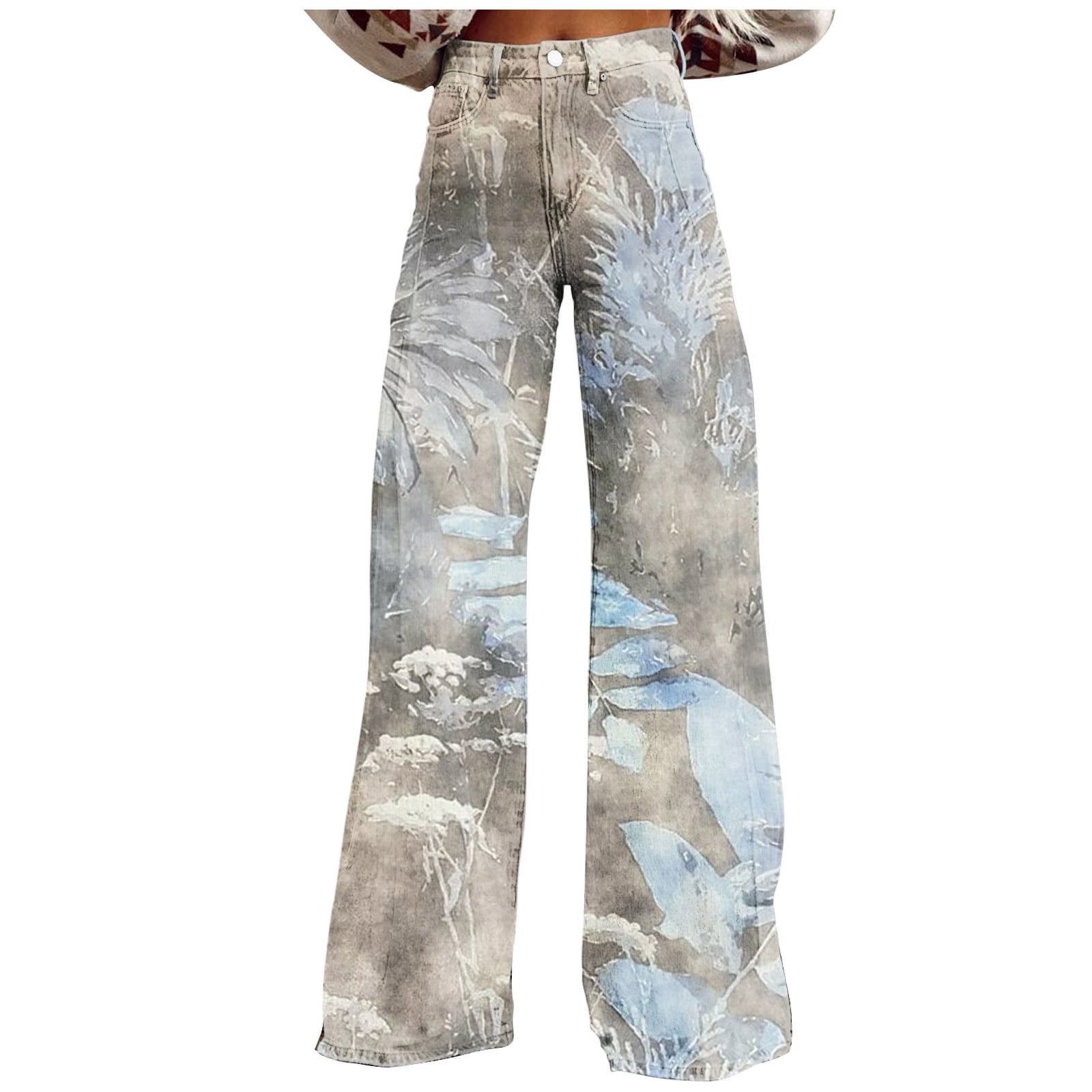 CaComMARK PI Jeans for Women Y2k High Waisted Boyfriend Denim Pants ...