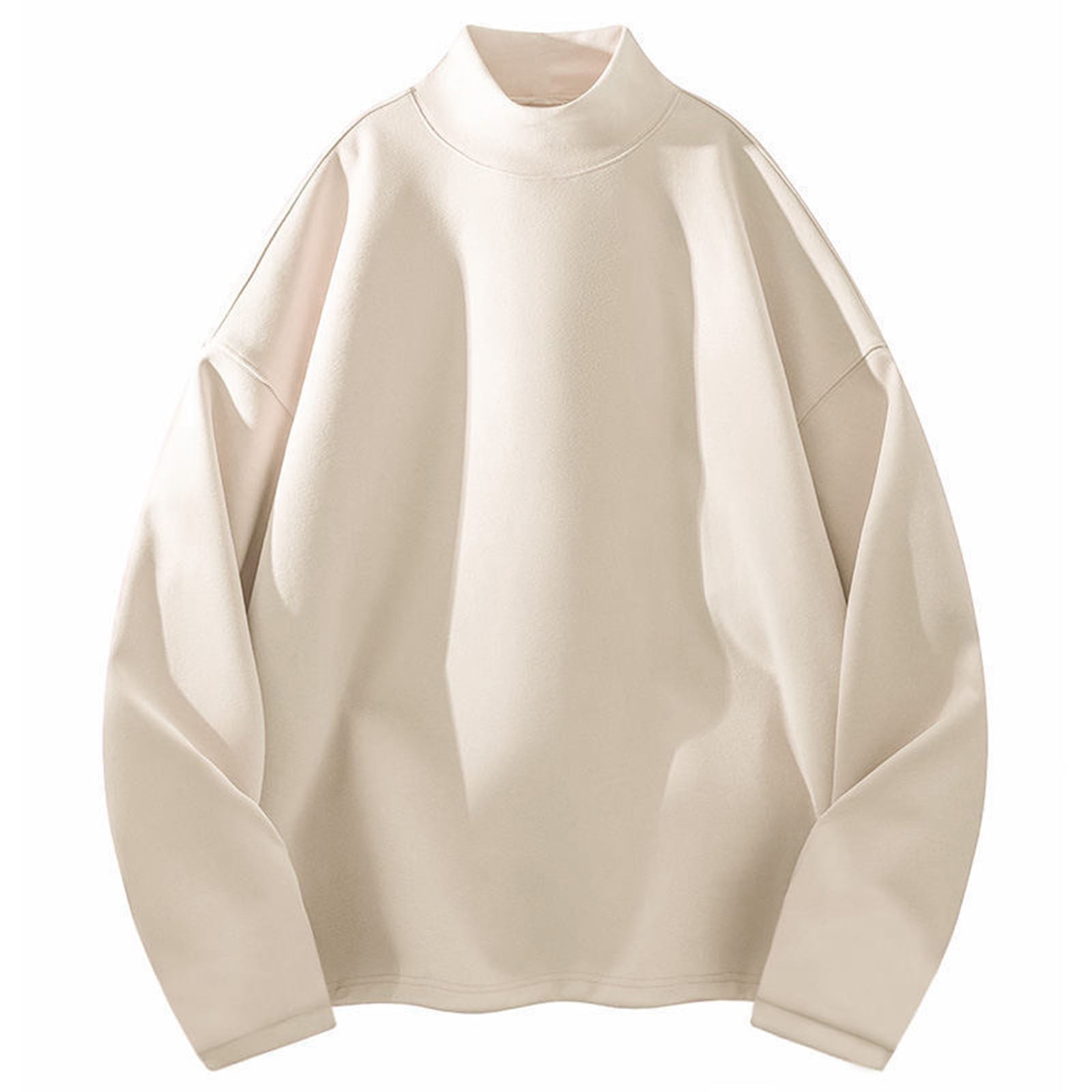 CaComMARK PI Clearance Man Tops Solid Color Knitwear Derung Fleecing ...