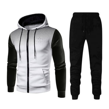 JNGSA Men's Tracksuits Sweatsuits for Men Set Track Suits 2 Piece ...