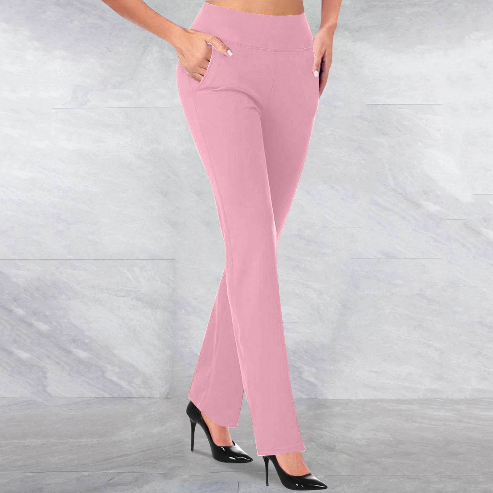 CaComMARK PI Clearance Women's Work Pants High Waist Dress Pant 2024 ...