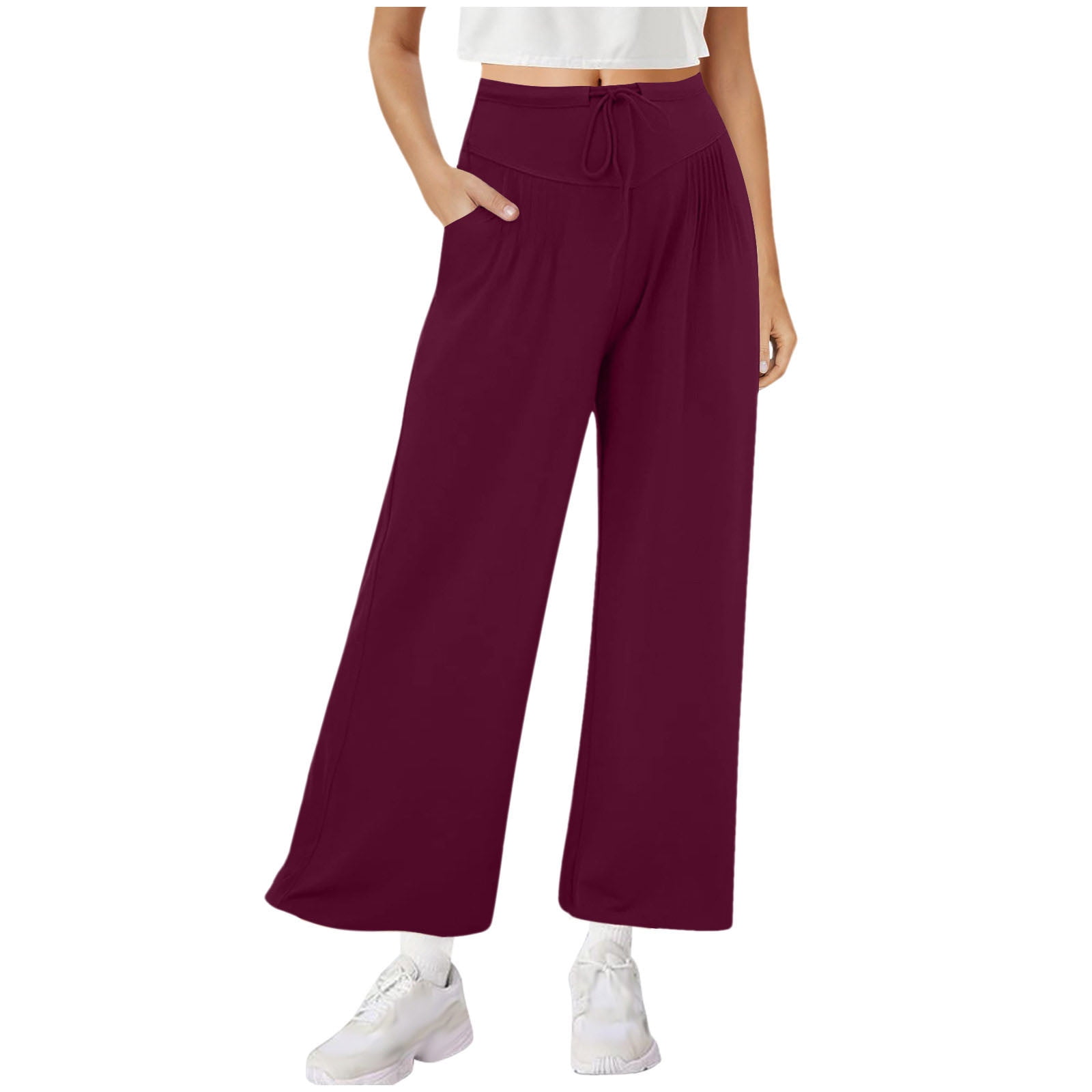 CaComMARK PI Last-chance savings Wide Leg Pants for Women Casual Loose ...