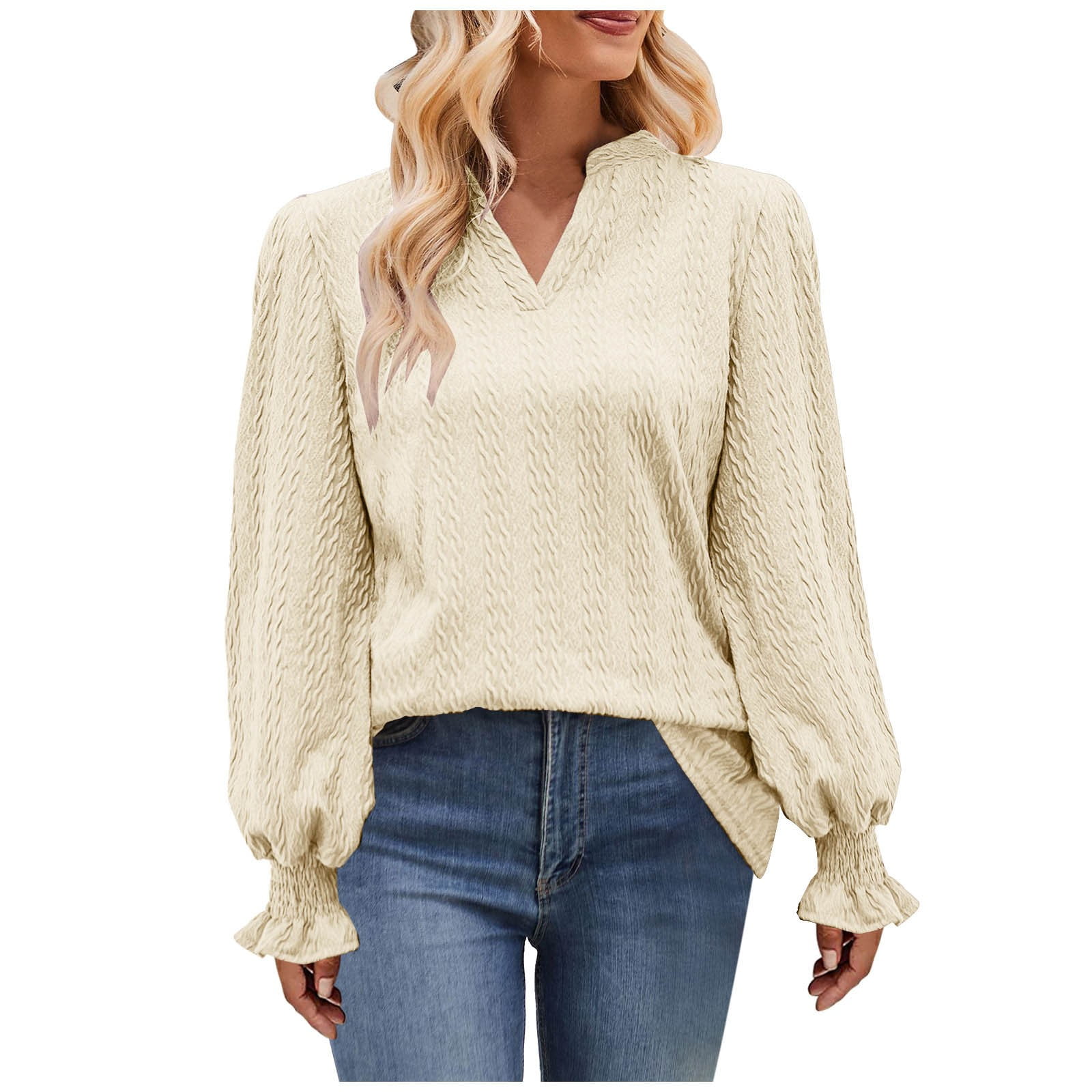 CaComMARK PI Women's Tops Long Sleeve Fall Winter Clothing Women's ...