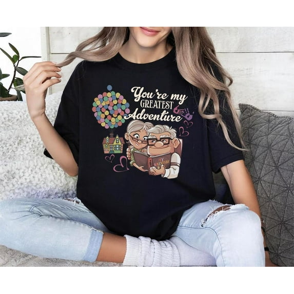 Caarl and Elliie You’re My Greatest Adventure Disney Up Movie Couple ...