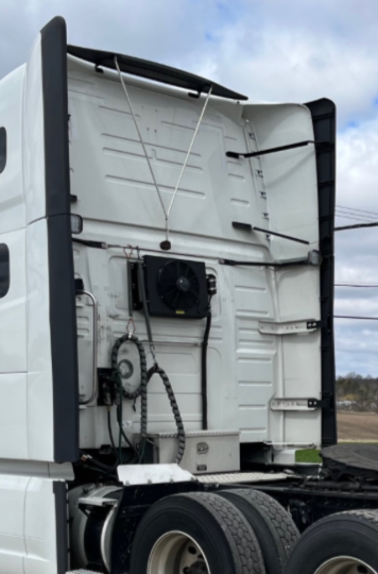 Cab Fairing Extension Complete Set Compatible with Volvo VNL Trucks ...