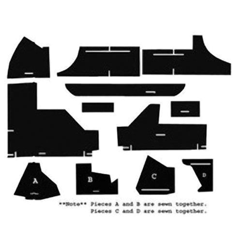 Cab Foam Kit less Headliner fits John Deere 4040 4230 4430 4030 4840 ...