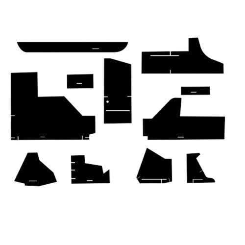 Cab Foam Kit less Headliner fits John Deere 4040 4240 4440 4640 4840 ...