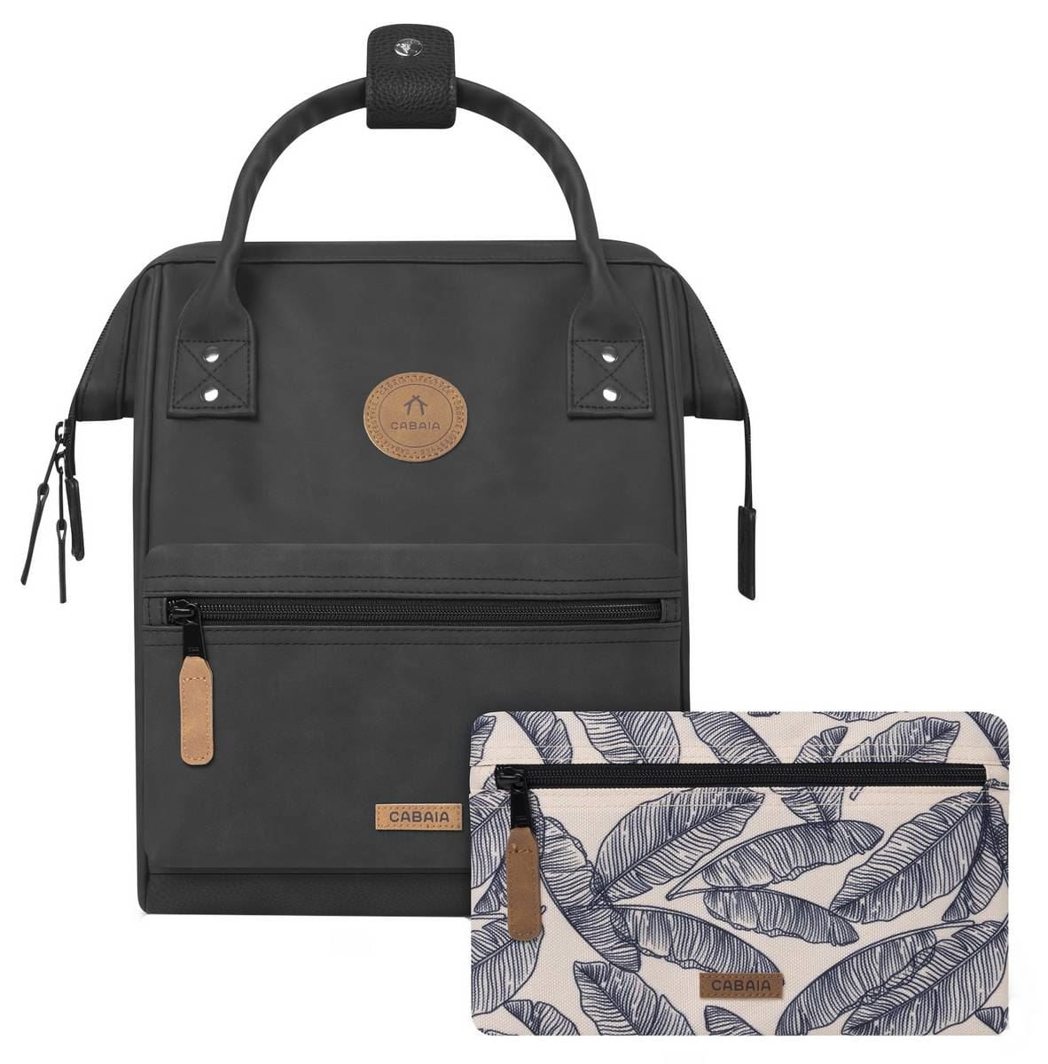 Cabaia Adventurer Vegan Nubuck Small Backpack - Le Havre Blue - Walmart.com