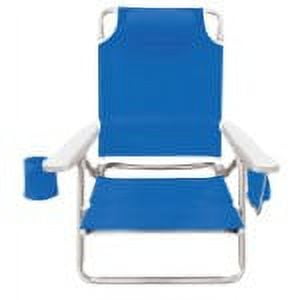 Cabana Beach 5 Position Mid-Height Folding Beach Chair - Walmart.com