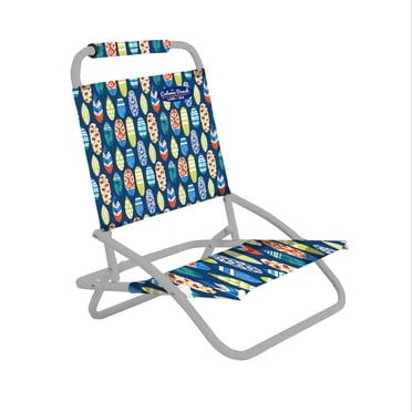 Mainstays Folding Beach Sand Chair, Teal - Walmart.com
