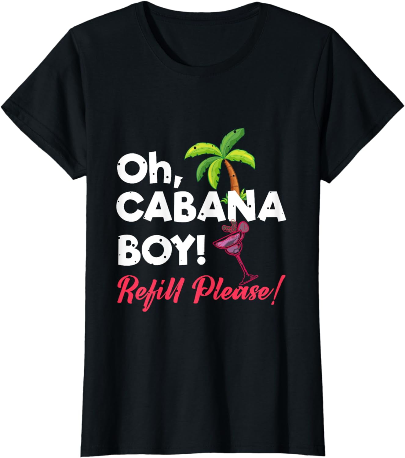 Cabana Boy Beach Vacation Pool Party Summer Fun Quote T-Shirt - Walmart.com