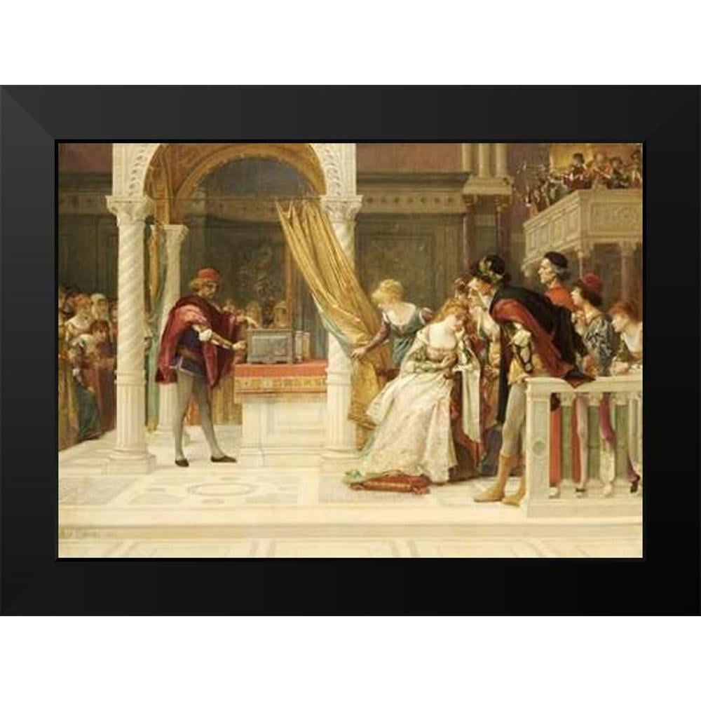 Cabanel, Alexandre 24x18 Black Modern Framed Museum Art Print Titled ...