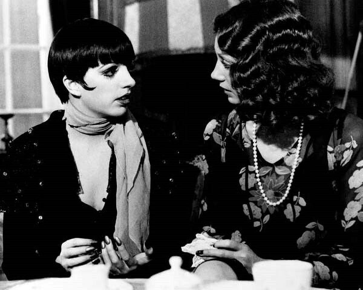 Cabaret 1972 Liza Minnelli and Marisa Berenson sit together 8x10 inch ...