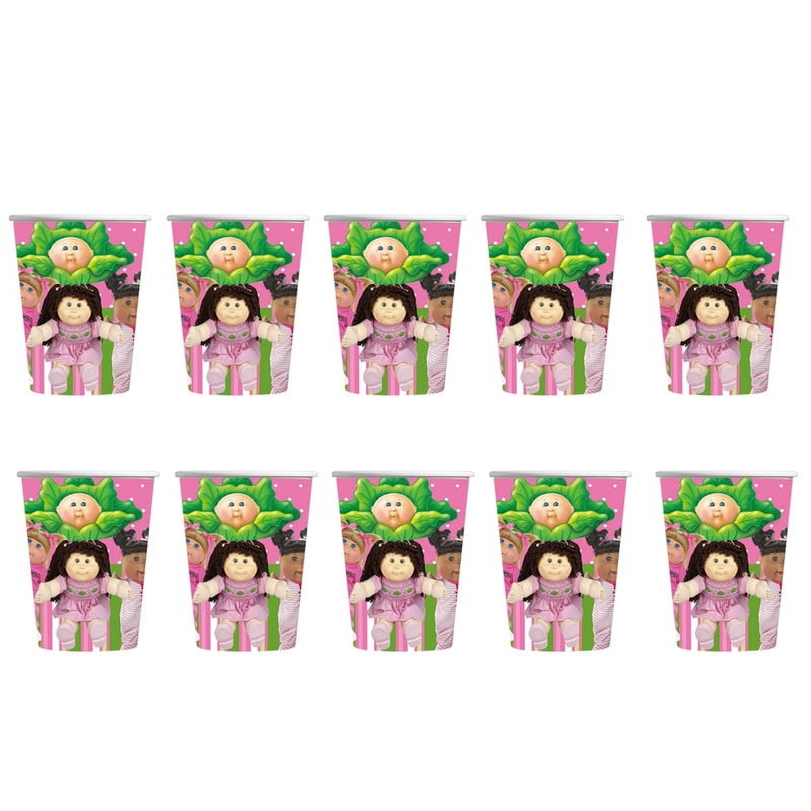 Cabbage Party Supplies Cups Birthday Tableware Disposable Paper ...