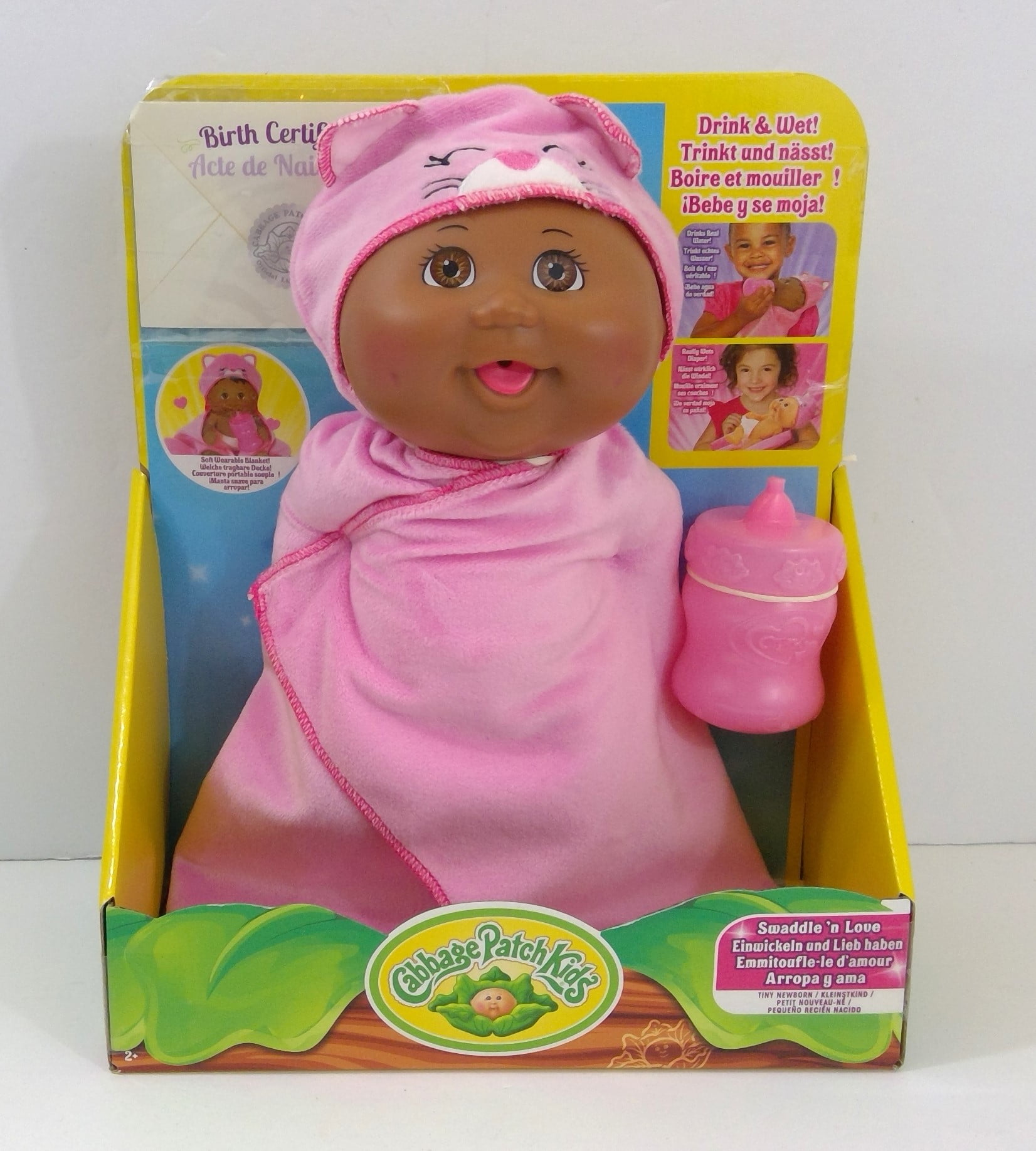 Cabbage Patch Kids Collectible Dolls, Plush Fabric Multicolor, 9 ...