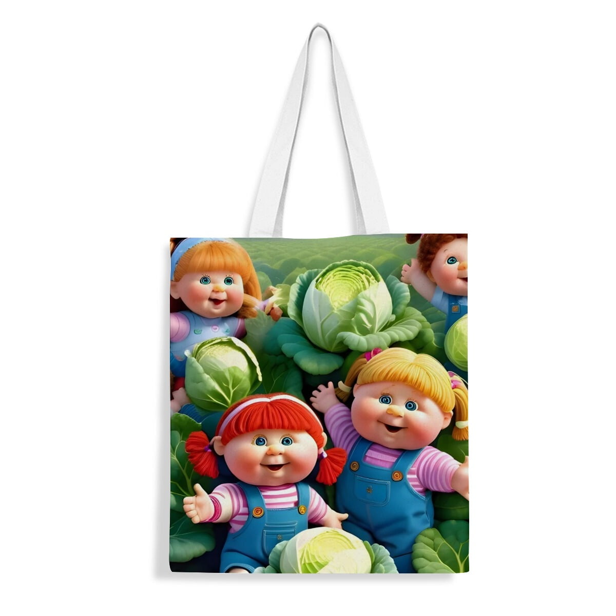 Cabbage Patch Kids-theme canvas Tote Bag for Women Aesthetic Shopping ...