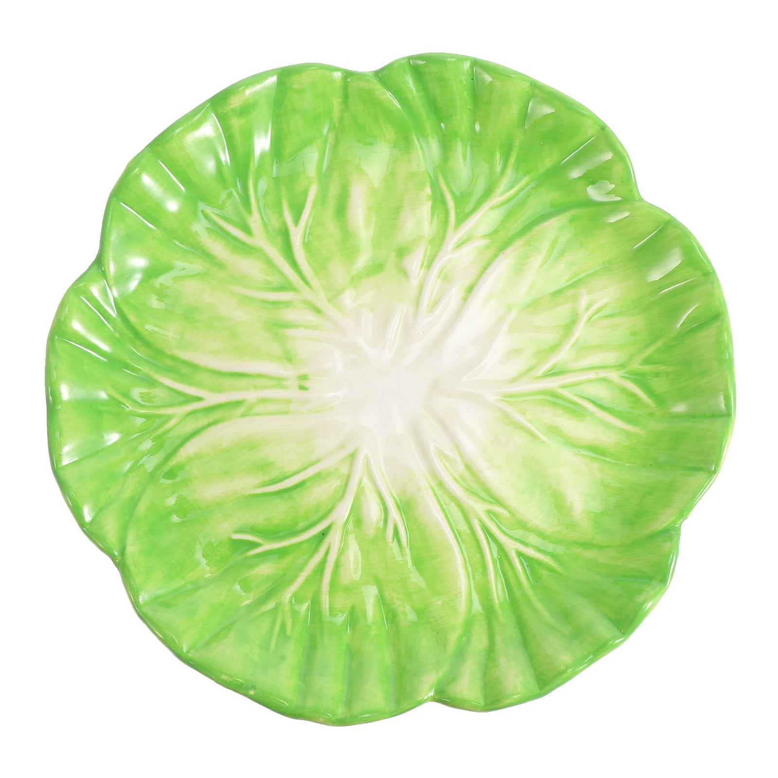 Ceramic Cabbage Dinnerware Plate - Suitable for Fruit, Salad, and ...