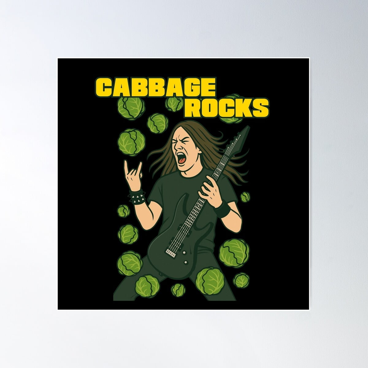 Cabbage Rocks Poster Wall Art, Modern Wall Decor For Living Room ...