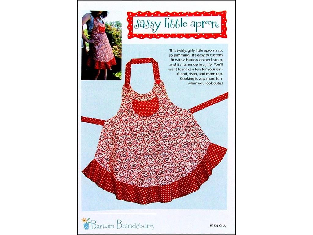 Cabbage Rose Sassy Little Apron Ptrn - Walmart.com