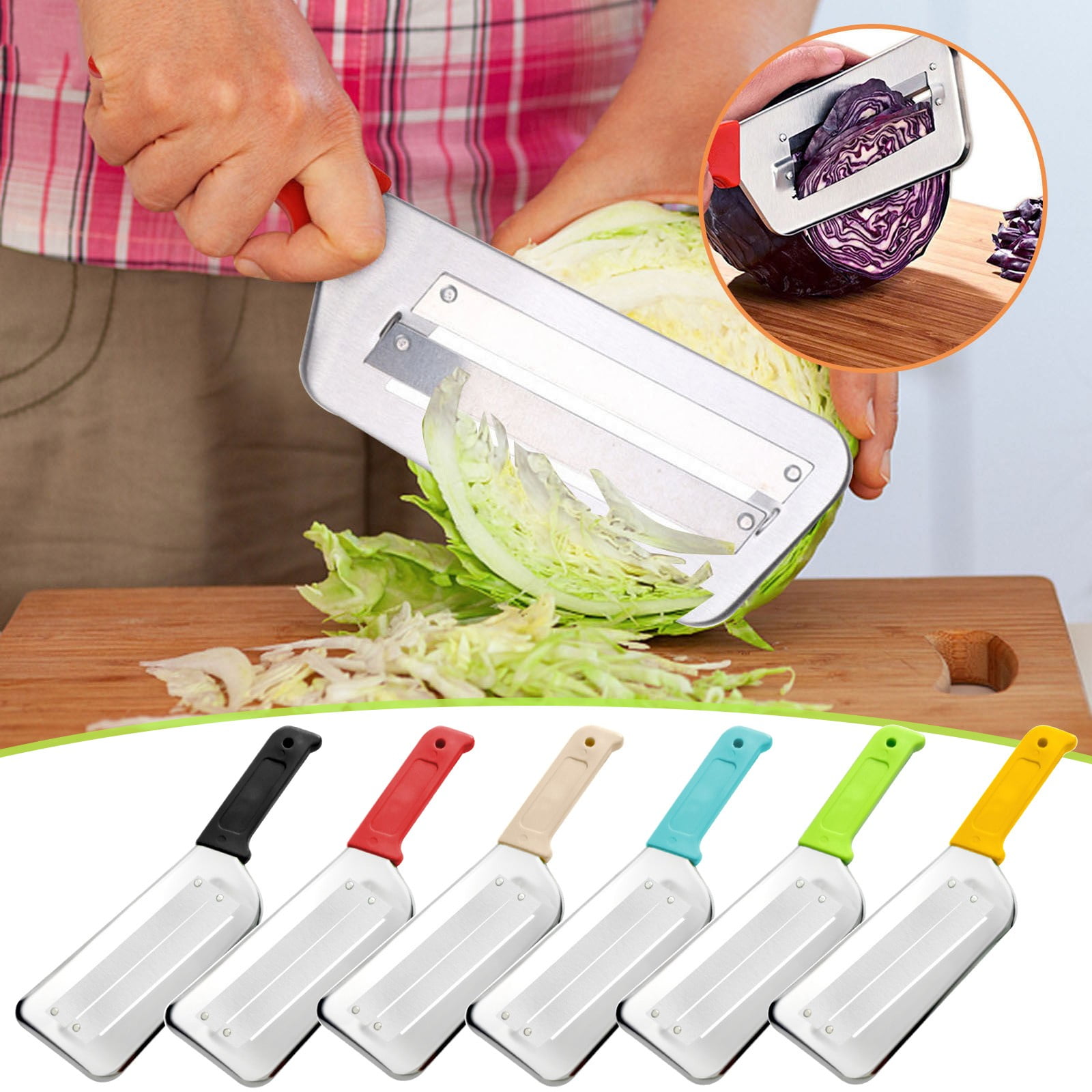 Cabbage Shredder Lettuce Chopper Vegetable Cutter | Stainless Steel ...