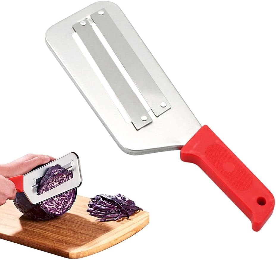 Cabbage Shredder for Coleslaw, Upgraded Stainless Steel Cabbage Slicer ...