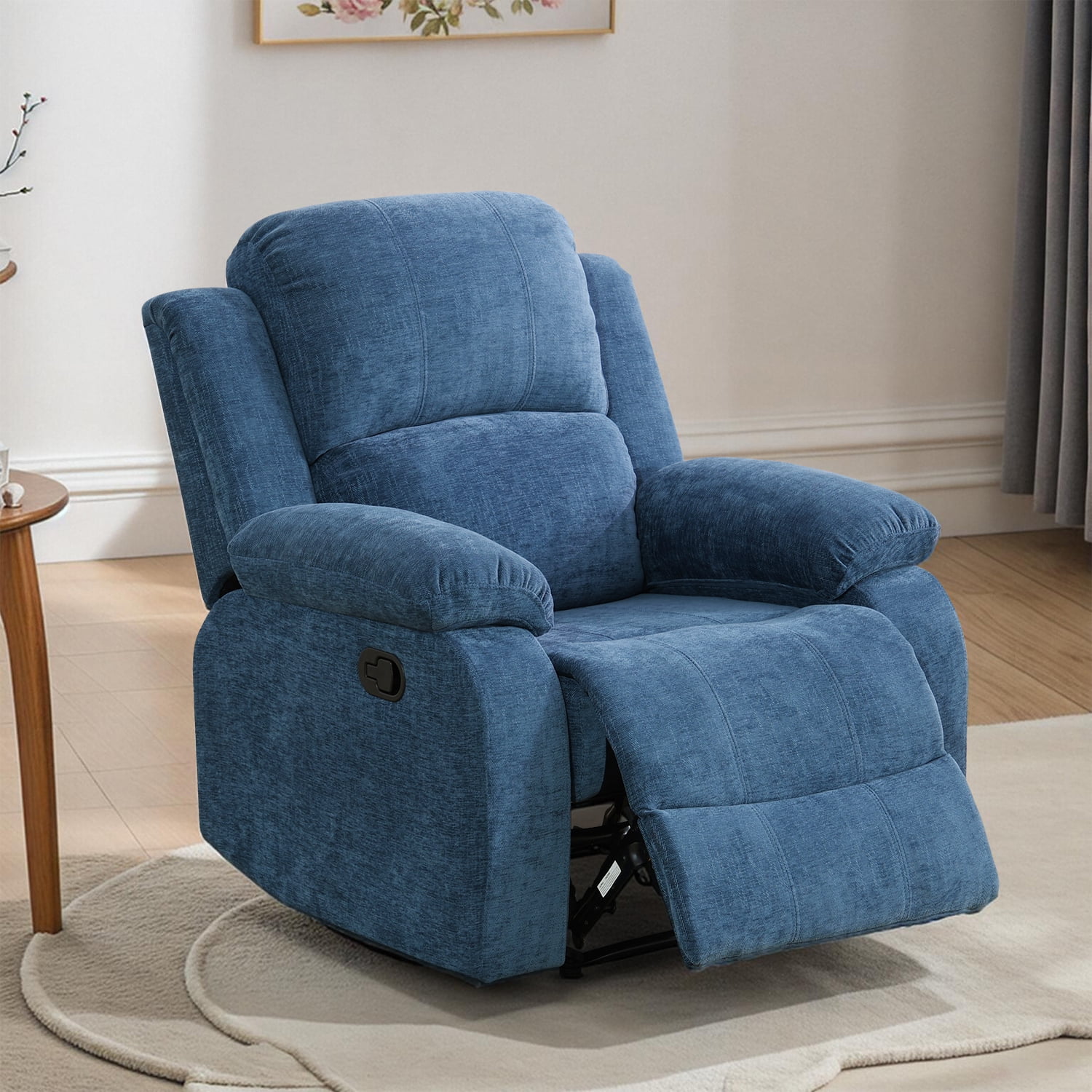 Caberryne Recliner Chair for Living Room Furniture Set,Fabric Reclining ...