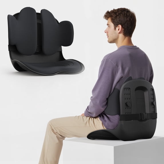 Cabesupport M3 Ergonomic Lumbar Support Seat – Adjustable Backrest ...