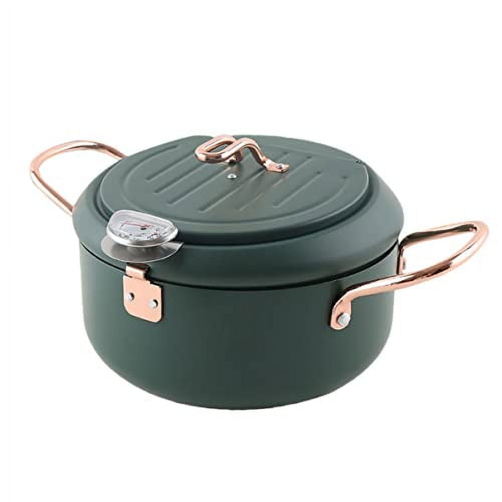 Cabilock Japanese Frying Pot 1pc Tempura Fryer Medical Stone Carbon ...