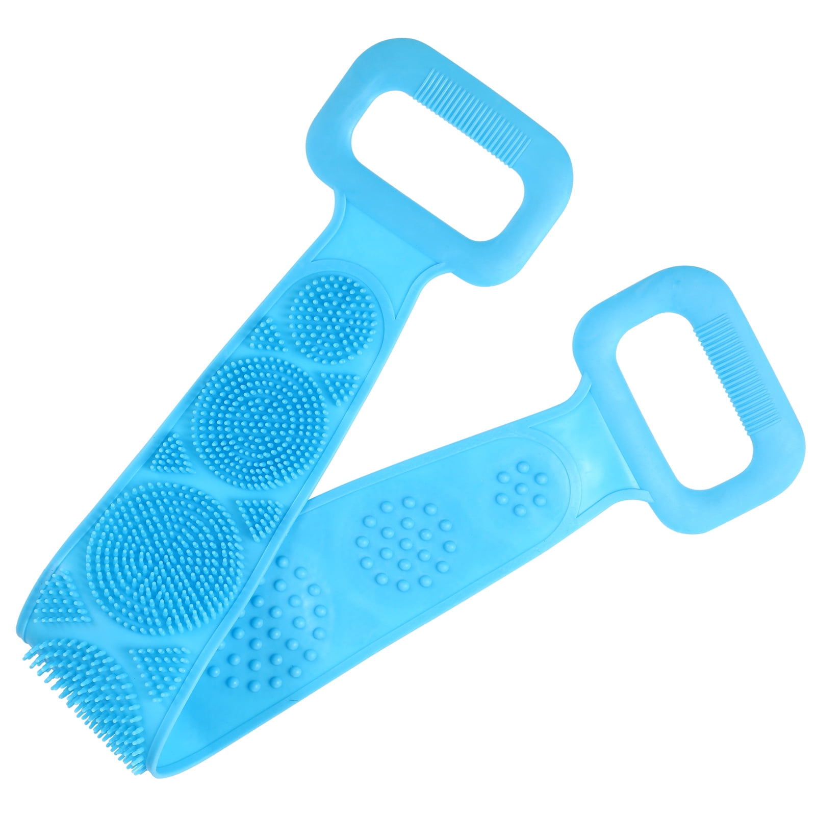 Cabilock Silicone Back Rub Scrub Towel Bath Towel Back Scrubber Strip ...