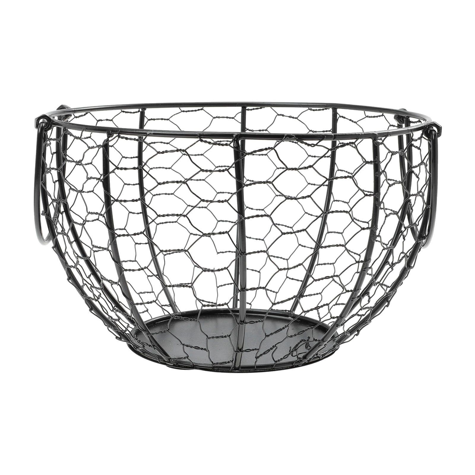 Cabilock Wire Mesh Basket Round Egg Collecting Basket - Walmart.com