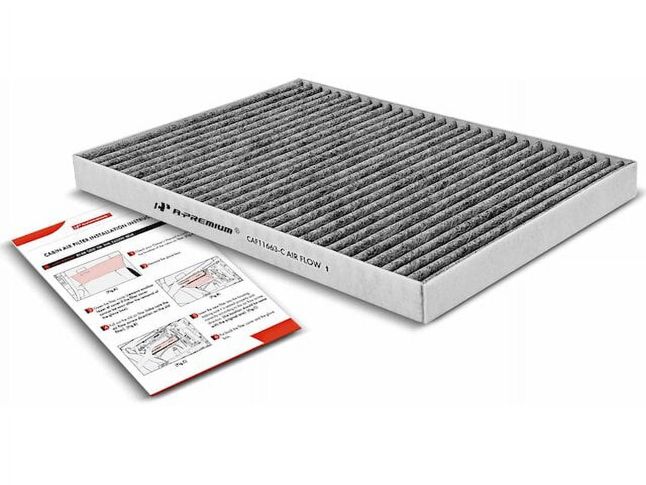 Car Cabin Air Filter A-Premium Cabin Air Filter With Activated Carbon ...
