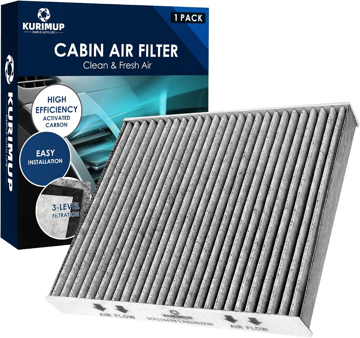 Cabin Air Filter,Replacement for CF11643,Premium Cabin filter with ...