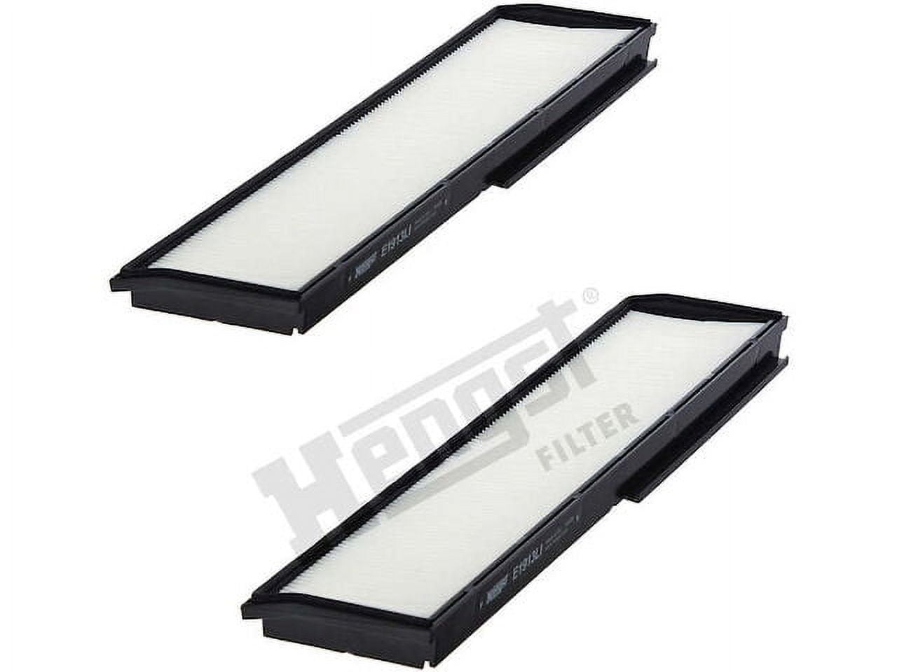 Cabin Air Filter Set - Compatible with 2007 - 2018 BMW X5 2008 2009 ...