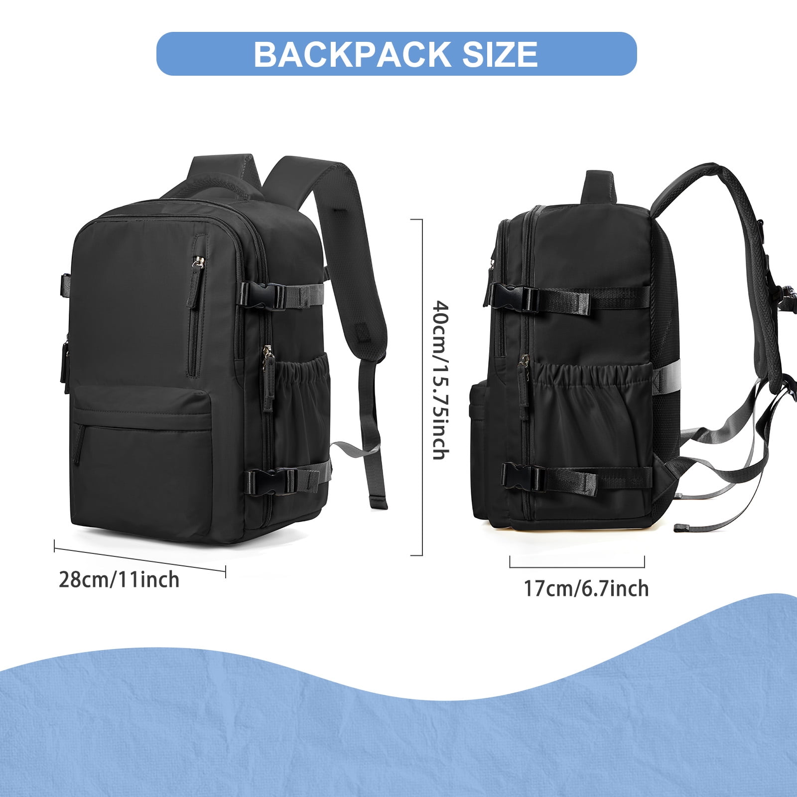 Cabin Airplane Travel Backpack 40x30x20, Hand Luggage Cabin Backpack ...